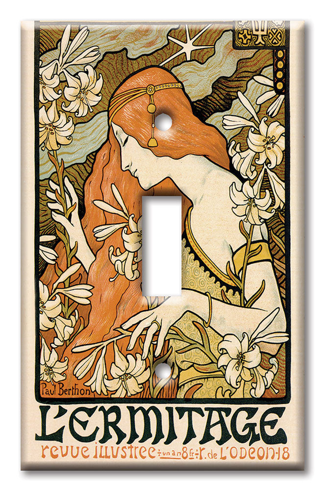 Decorative Printed OVERSIZED Switch Plate - Electrical Switch Cover JU ...