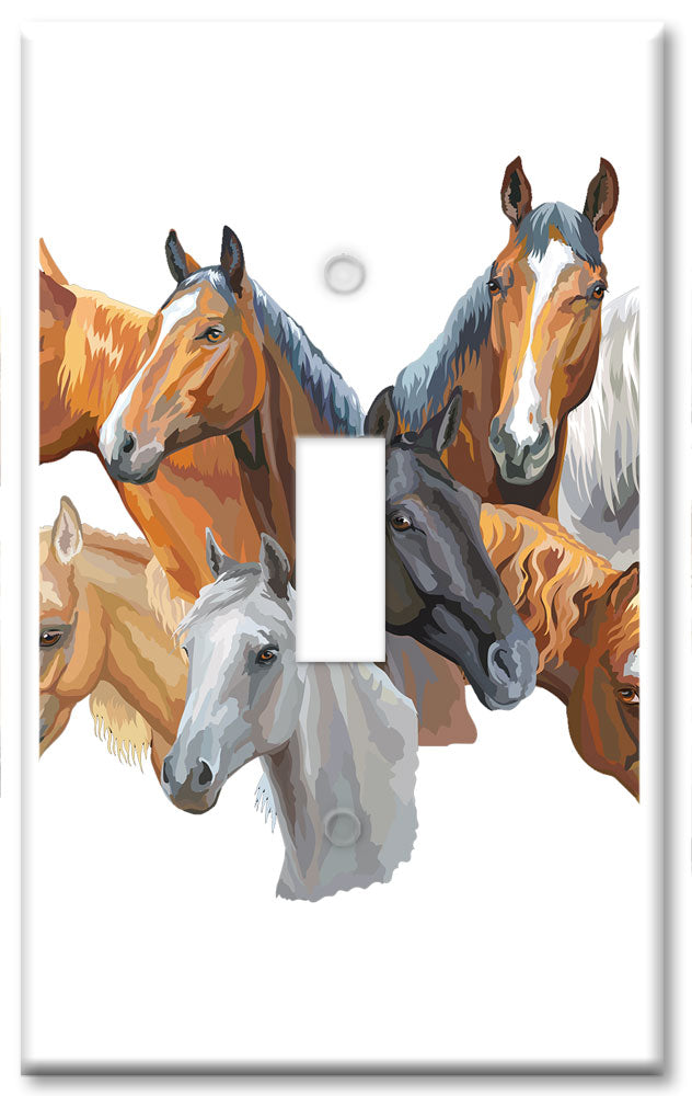 Decorative Printed OVERSIZED Switch Plate - Electrical Switch Cover JU ...