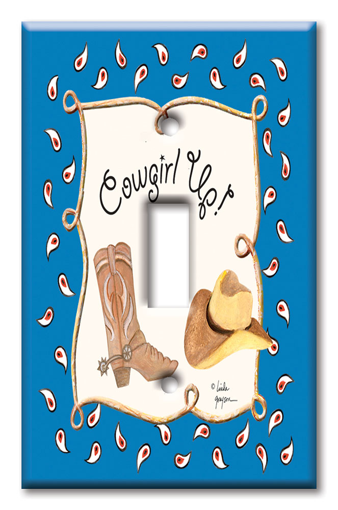 Decorative Printed OVERSIZED Switch Plate - Electrical Switch Cover JU ...