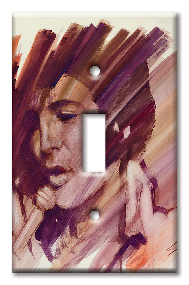 Decorative Printed OVERSIZED Switch Plate - Electrical Switch Cover JU ...