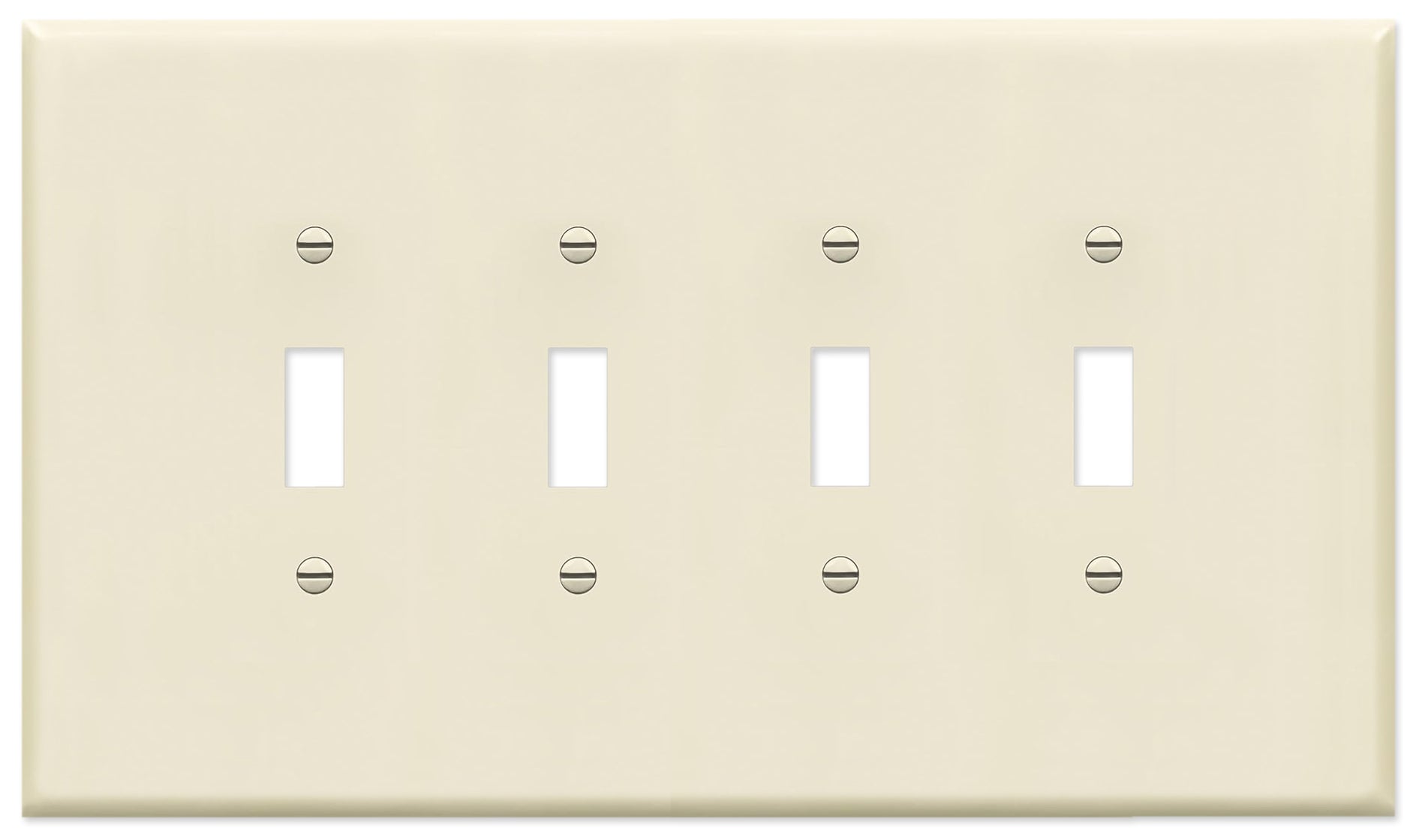 OVERSIZED Jumbo Over Size Beige Metal Light Switch Plate - Solid Steel ...
