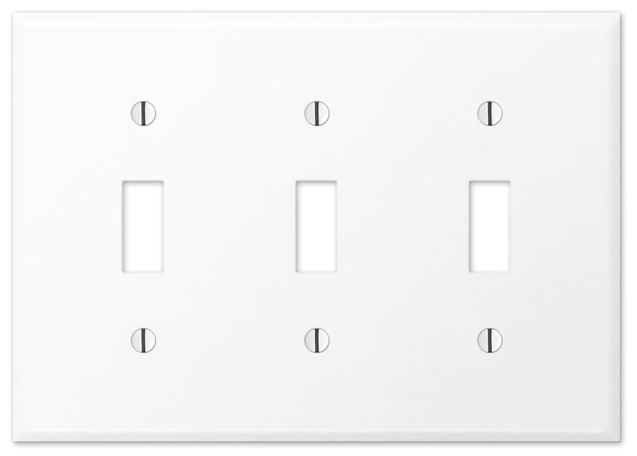 OVERSIZED Jumbo Over Size Metal Light Switch Plate - Solid Steel Wall ...