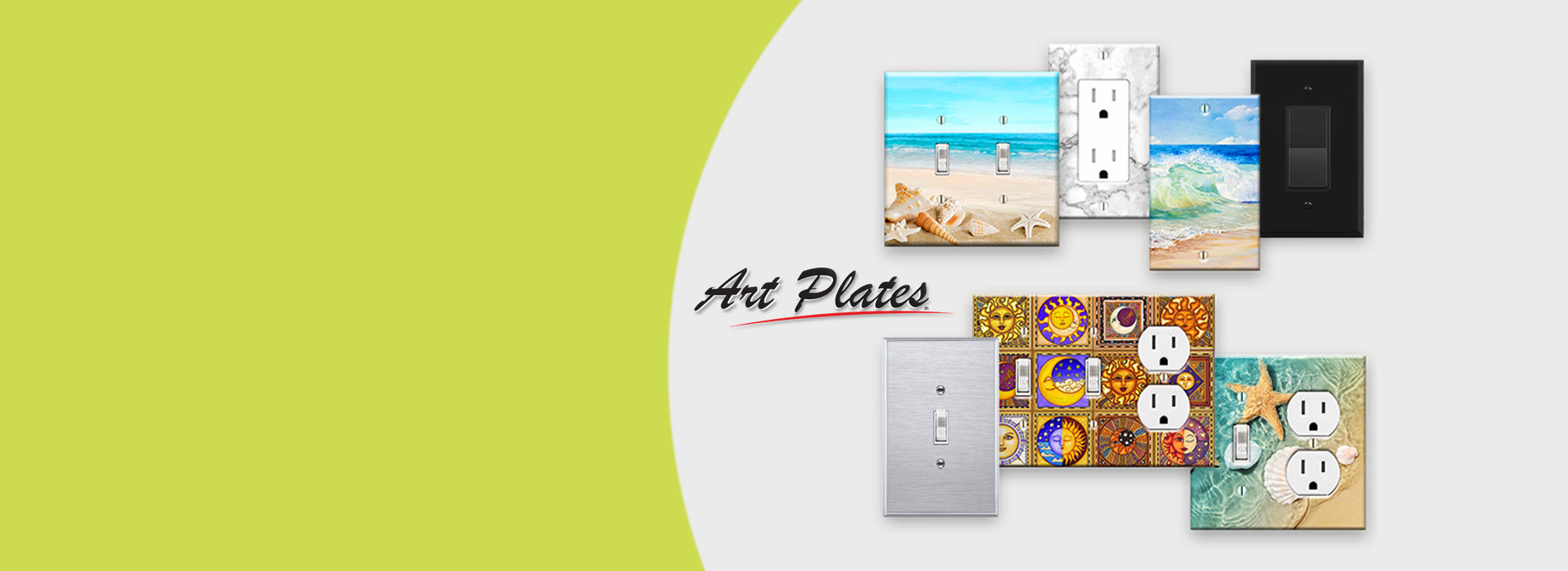 Decorative Printed and Plain Light Switch Plates & Wall Plates — Switch ...